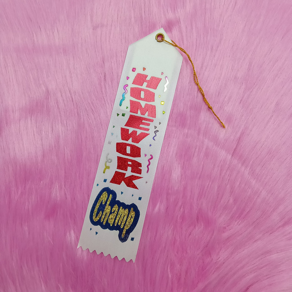 Award Ribbon Homework Champ BPSAR017| Twinkle Star Baby & Party Store