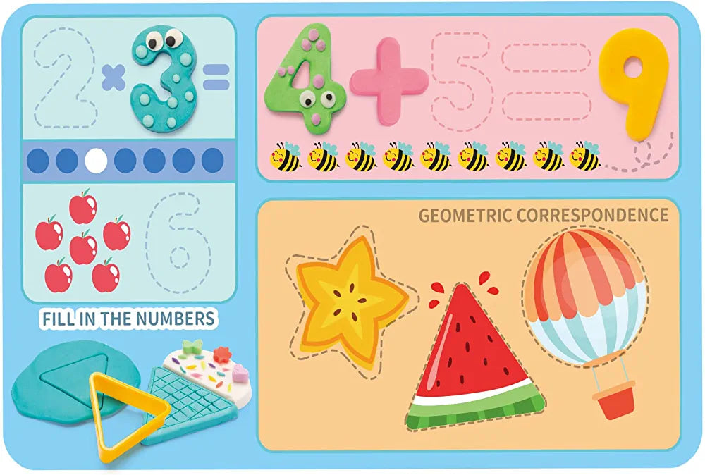 Toy Maths-Shapes Dough Set Ftoy2022013| Twinkle Star Baby & Party Store