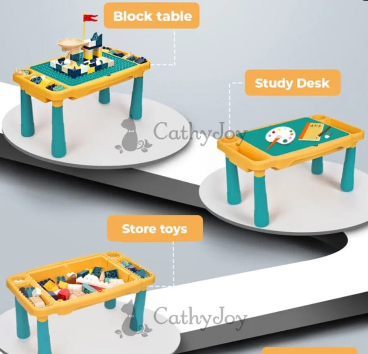 Toy Multi-Function Block Table FTOY2023077| Twinkle Star Baby & Party Store