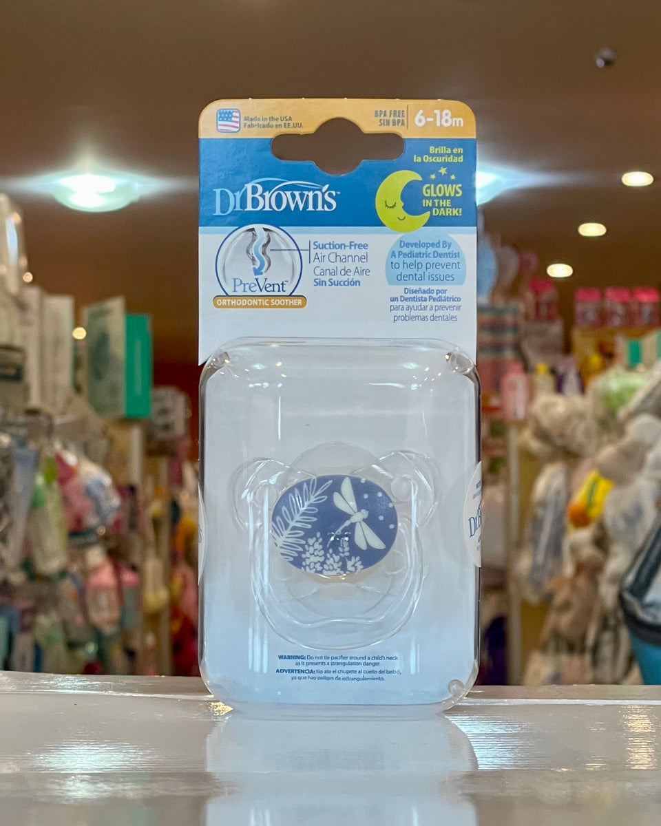 DB Glow in the Dark Paci Blue PV21007-ES| Twinkle Star Baby & Party Store