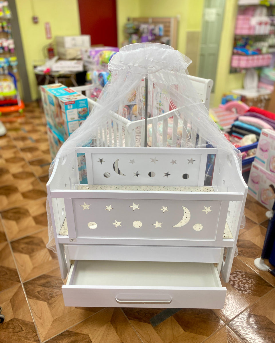 Crib & rocker FTS40090| Twinkle Star Baby & Party Store