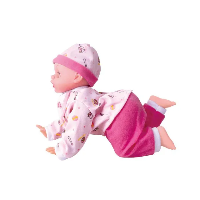 Toy Crawling Doll 13" Ftoy2021133| Twinkle Star Baby & Party Store