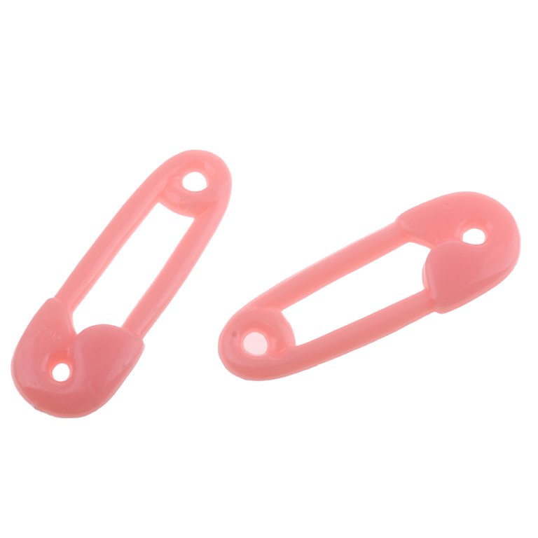 Token Safety pins 20ct Pink 4sea-72485| Twinkle Star Baby & Party Store