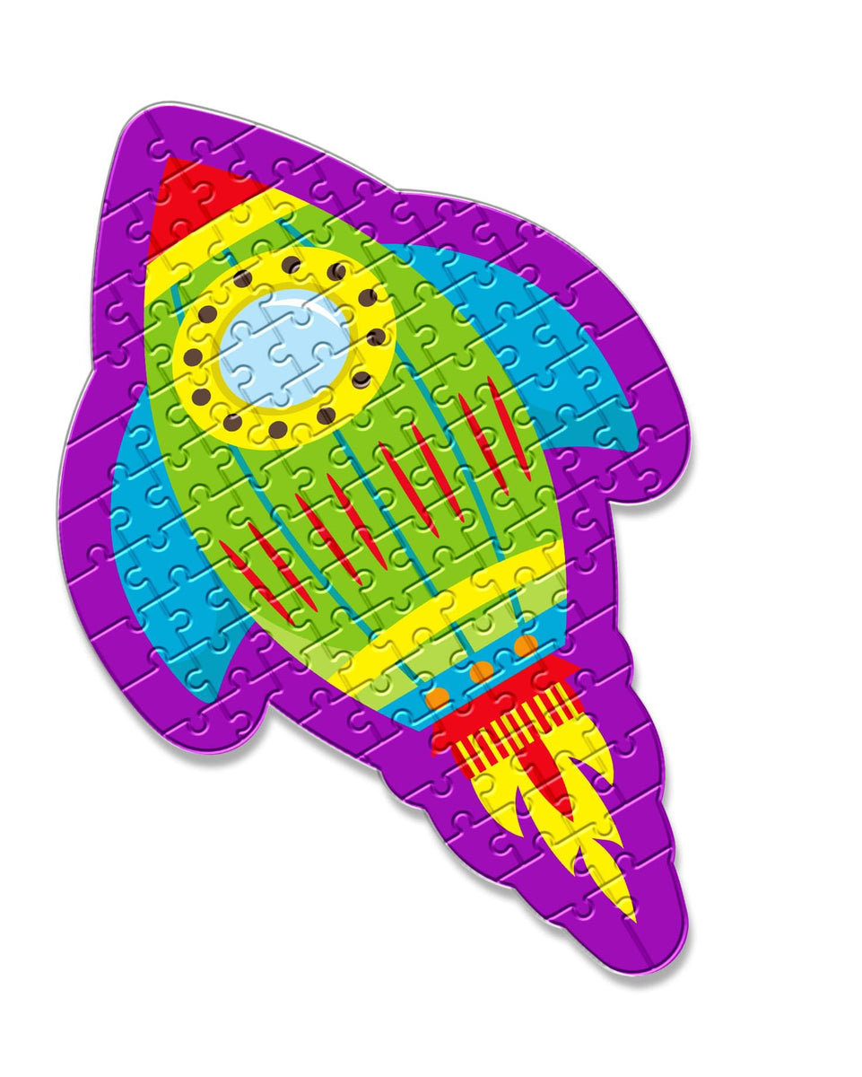 Toy Puzzle-Rocket Shape Ank250071| Twinkle Star Baby & Party Store
