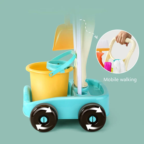 Toy Cleaning Trolley Set | Twinkle Star Baby & Party Store